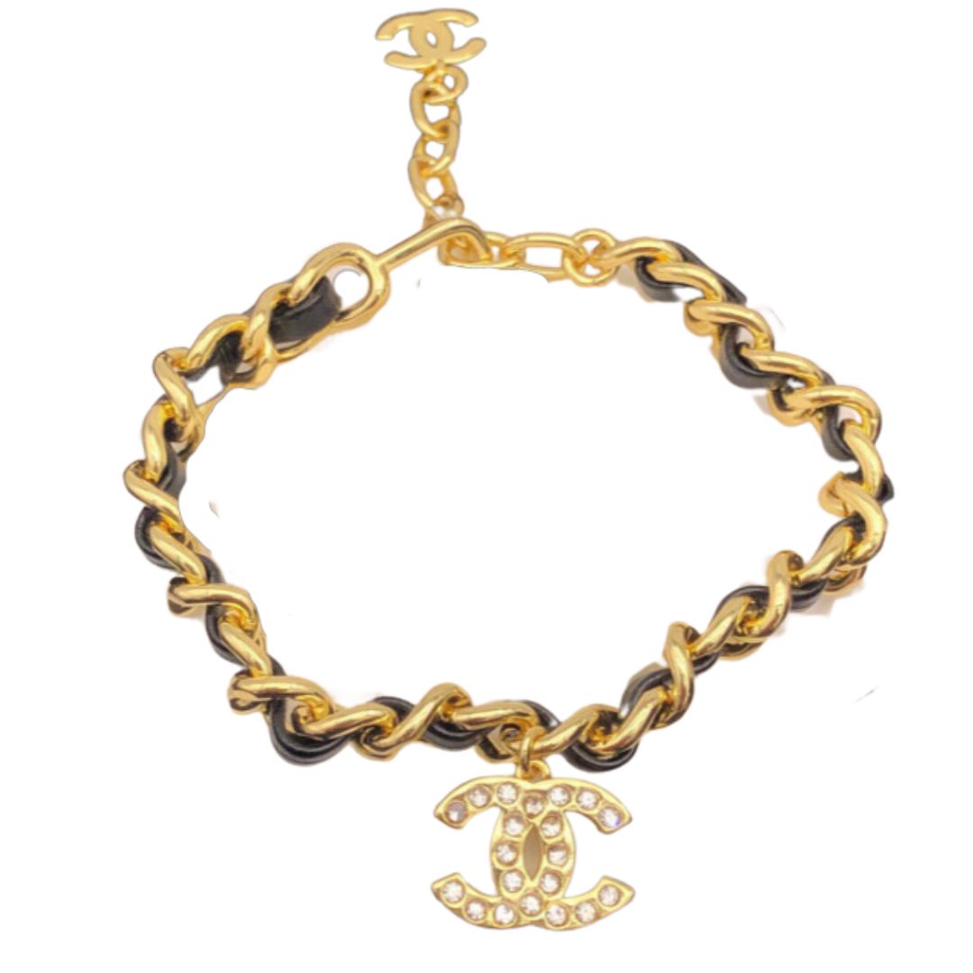 Chanel Chain Bracelet Gold For Women - Dealiax