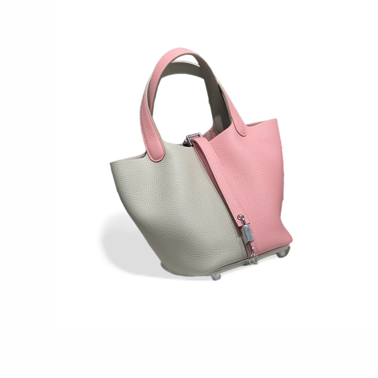 Hermes Picotin Lock 18 Bag Grey/Pink For Women 7.1in/18cm - Dealiax