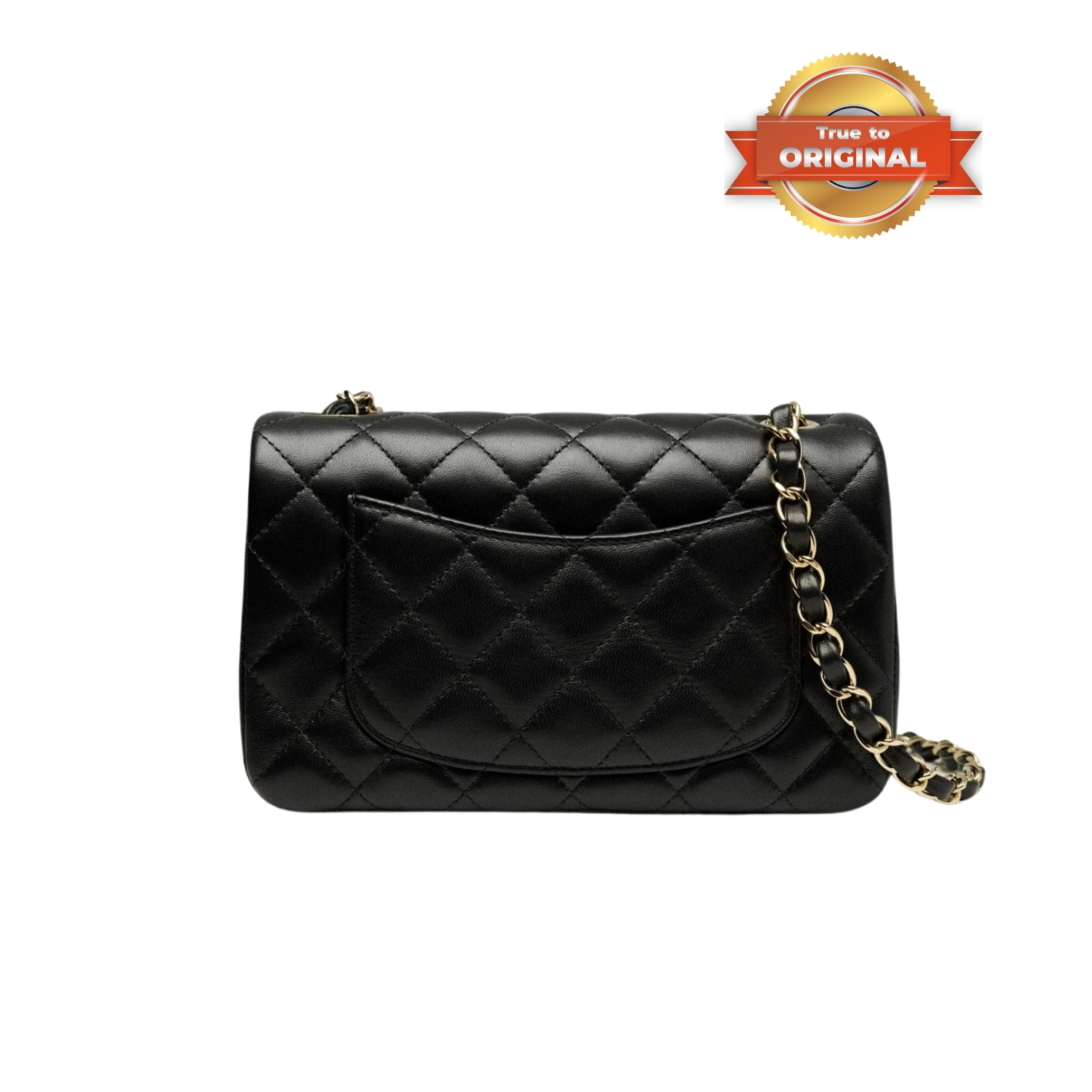 [True-to-ORIGINAL] Chanel Mini Classic Handbag Black For Women 7.8in ...