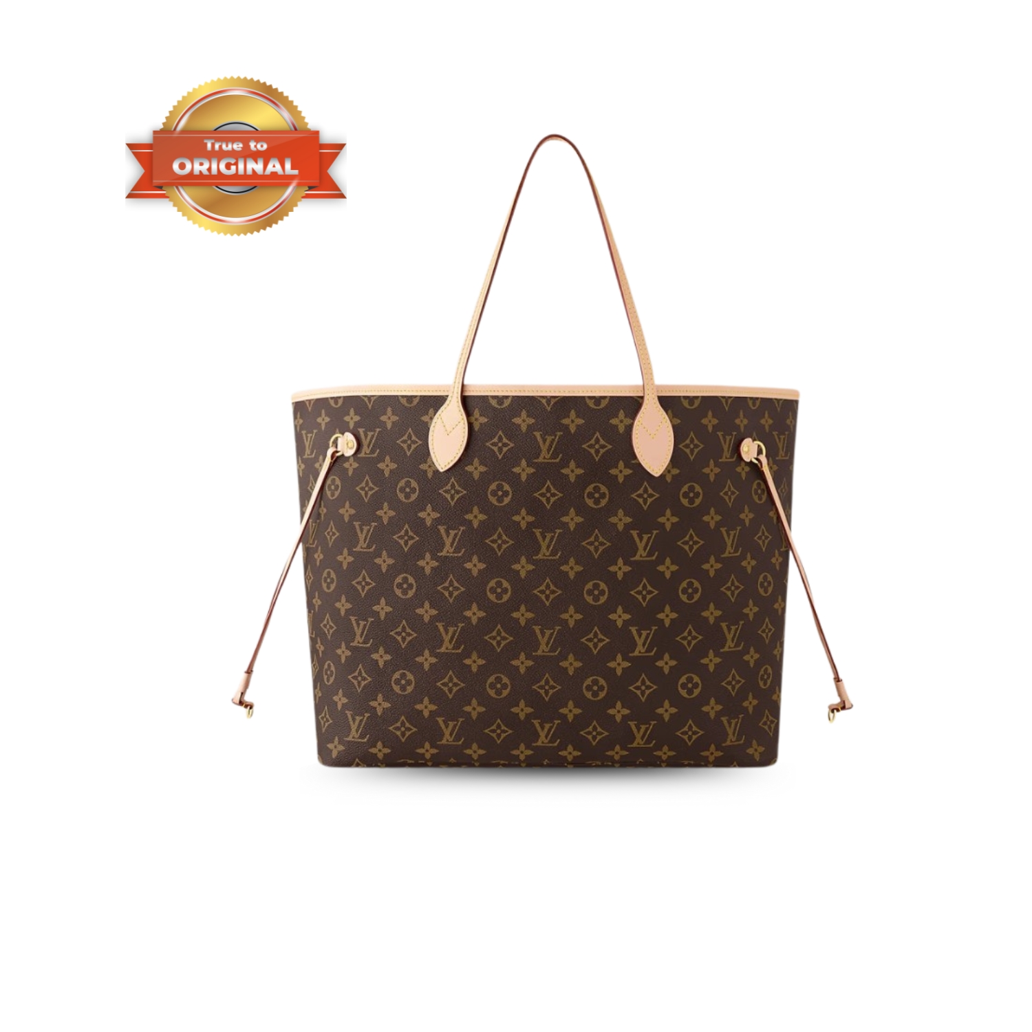 [True-to-ORIGINAL] Louis Vuitton Neverfull GM Tote Bag Monogram Canvas Brown For Women 39cm/15 ...