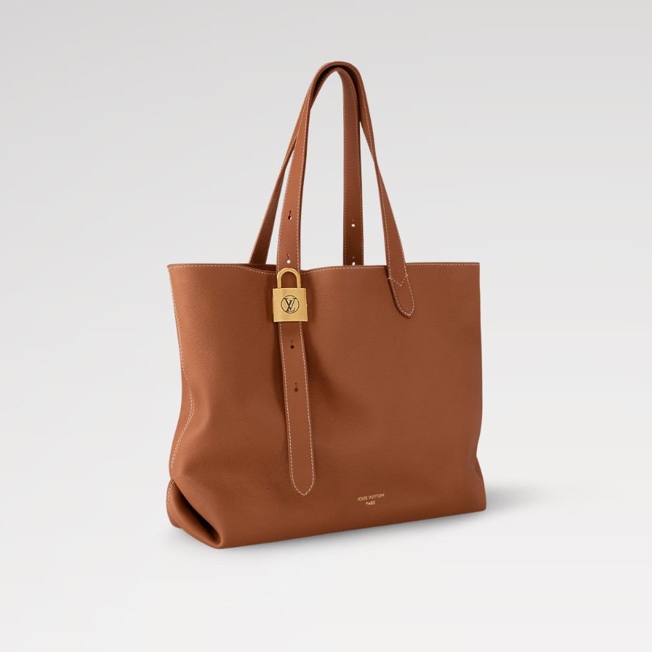 [True-to-ORIGINAL] Louis Vuitton Low Key Cabas MM Bag Cognac Brown For ...