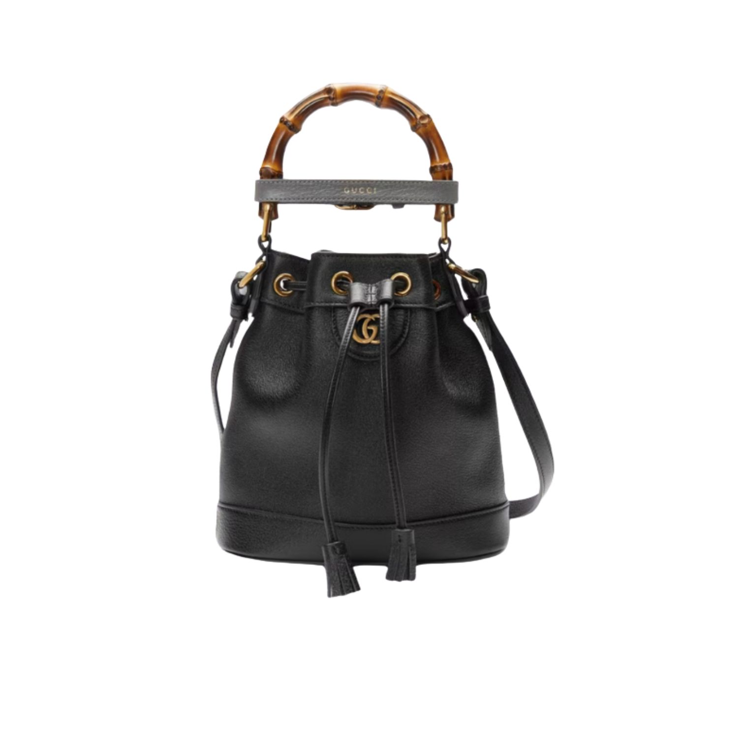 Gucci Diana Mini Bucket Bag Black For Women 12in/30.5cm ‎- 724667 UAAAY ...