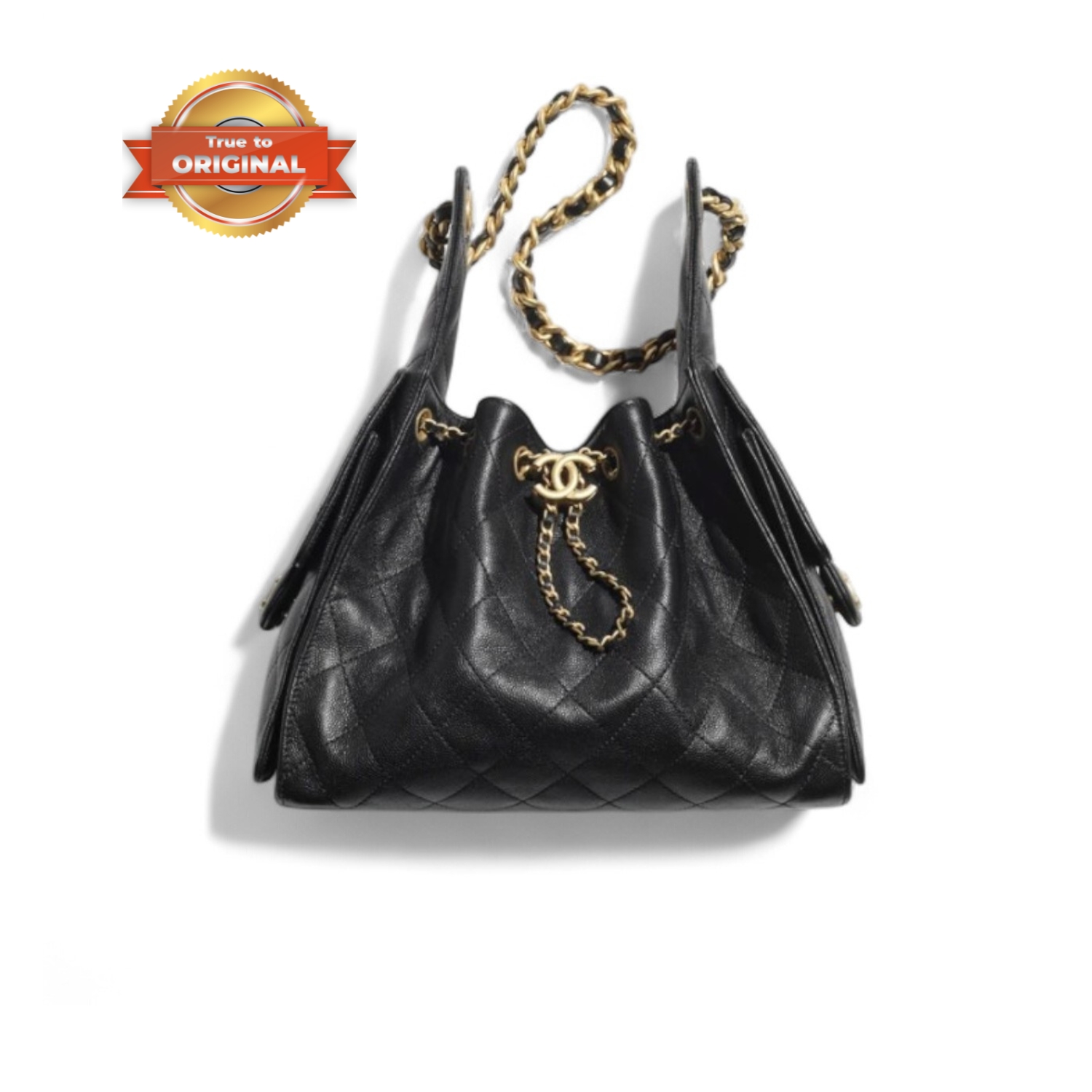 [True-to-ORIGINAL] Chanel 25 Small Handbag Black For Women 10.2in/26cm ...