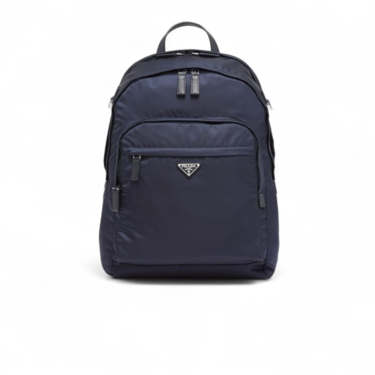 Prada Re-Nylon And Saffiano Leather Backpack Black For Men 12.2in/31cm ...