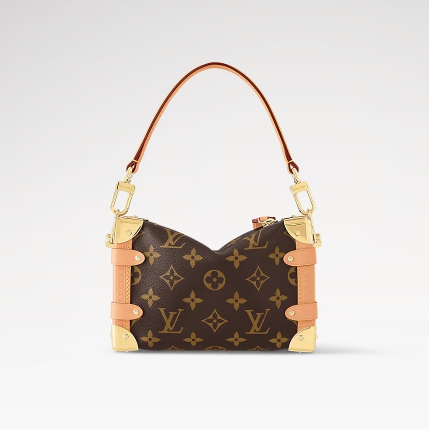 Louis Vuitton Side Trunk PM Bag Brown For Women 18cm/7.1in M46815