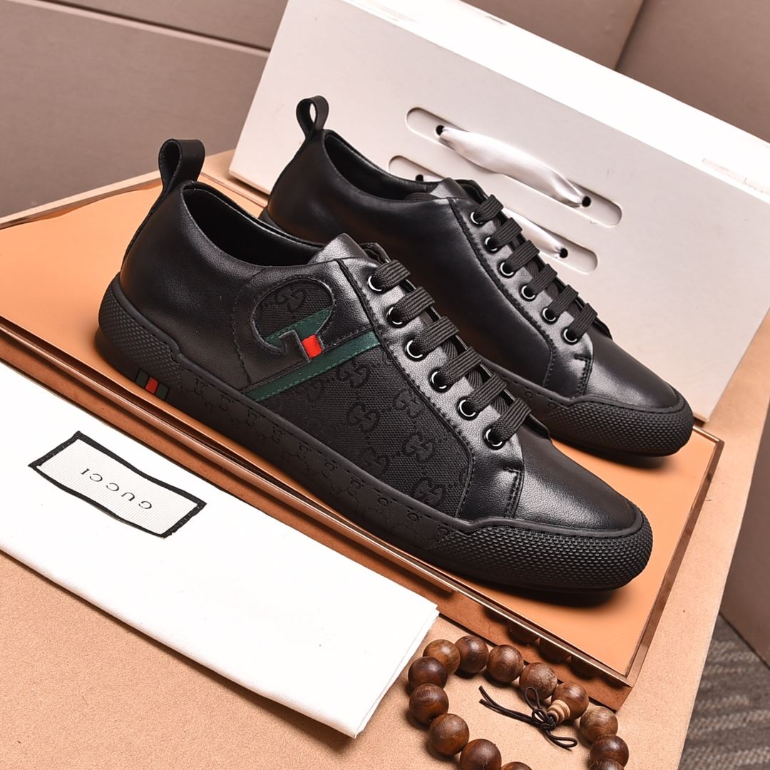 Gucci Men's GG Sneaker With Web G Black For Men - Dealiax