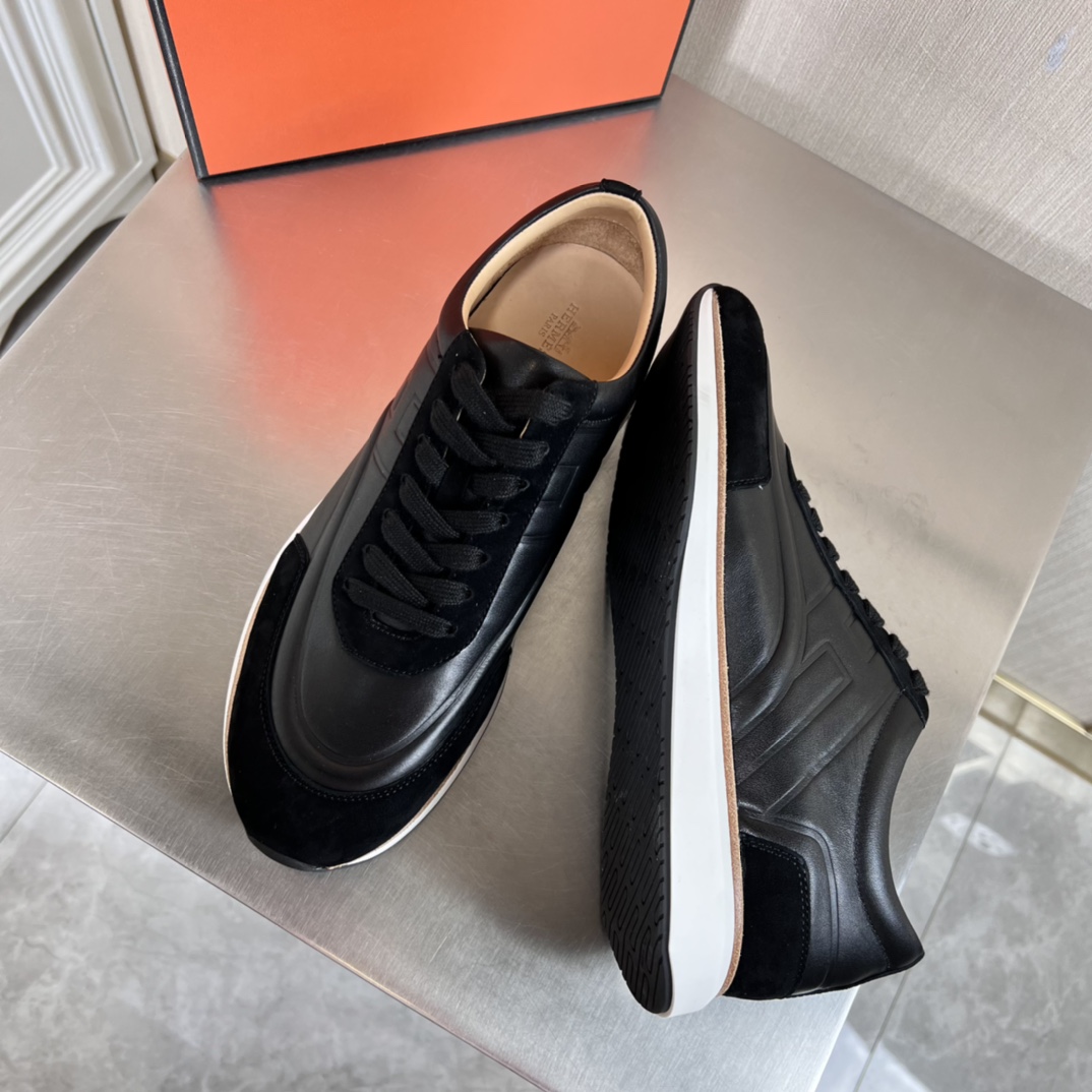 Hermes Easy Trainers Black For Men - Dealiax