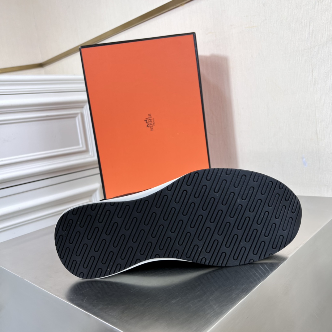 Hermes Easy Trainers Black For Men - Dealiax